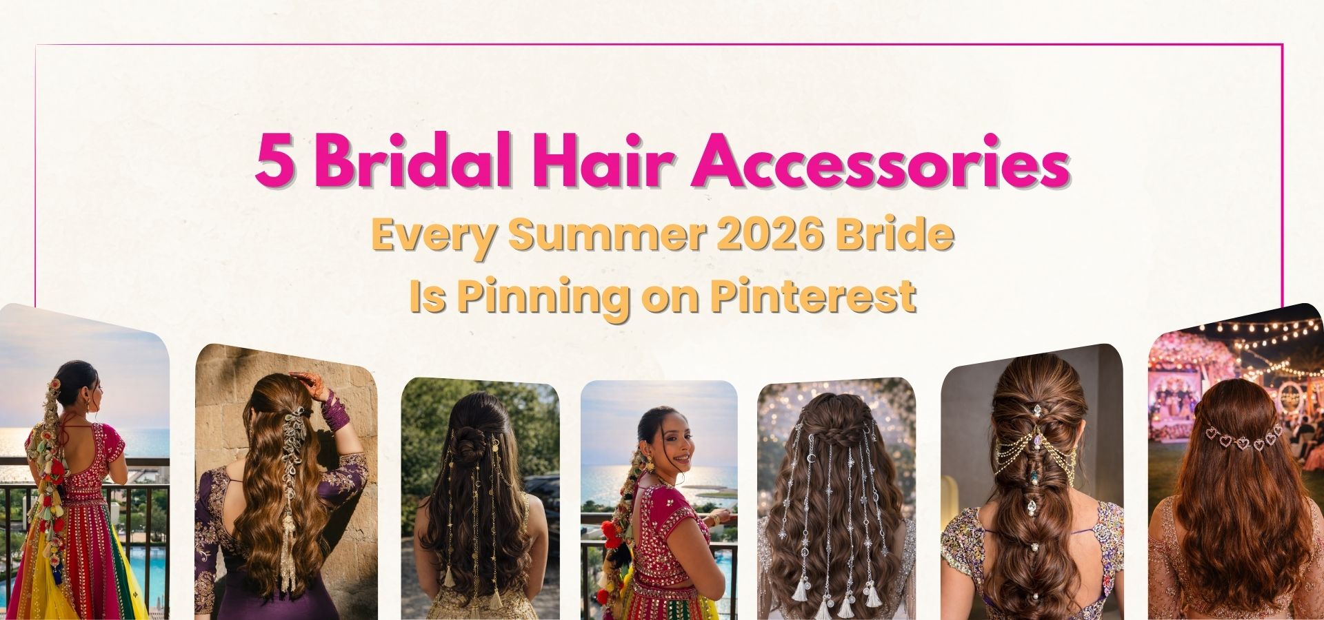 5 Bridal Hair Accessories for Summer Weddings 2026 – Hair Drama Company